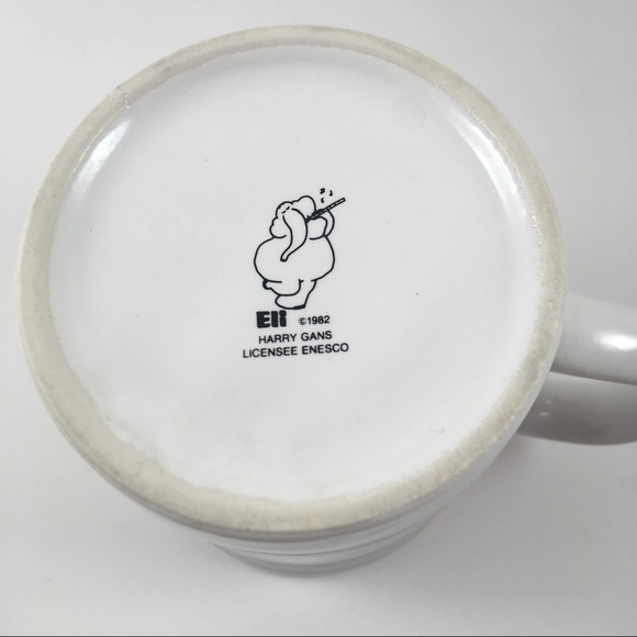 Enesco | Kitchen | Vintage Mug Eli Elephant Bird Harry Gans Coffee ...